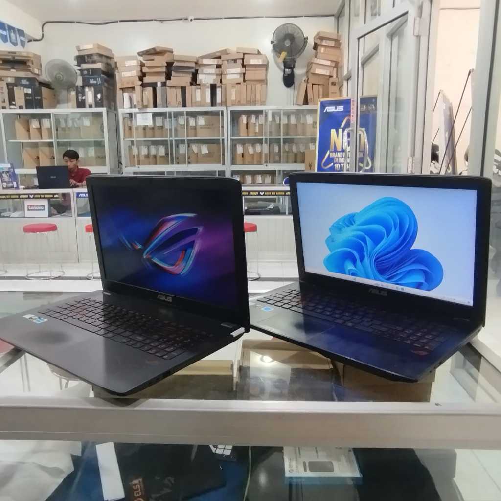 Jual Laptop Gaming Asus RoG GL552VX Core i7 RAM 16GB SSD 256GB + HDD ...