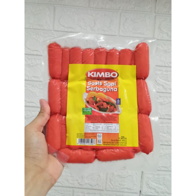 Jual KIMBO SOSIS MERAH 450 GR | Shopee Indonesia