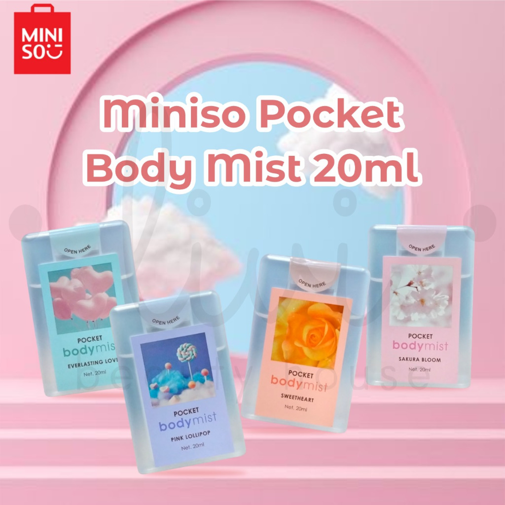 Jual LIVI - Miniso Pocket Body Mist 20ml | Shopee Indonesia