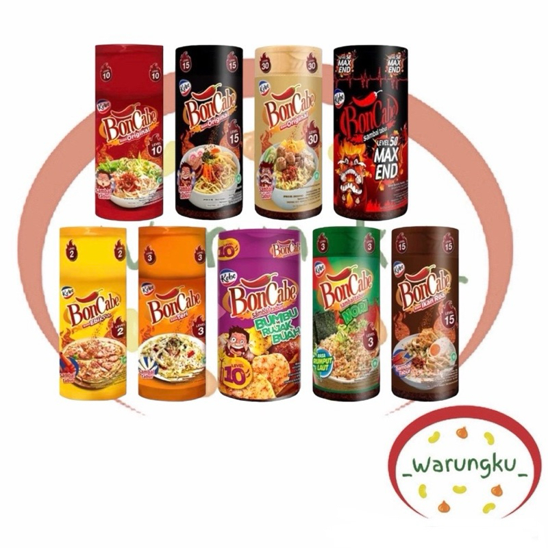 Jual BOTOL Bon Cabe Original Boncabe | Shopee Indonesia