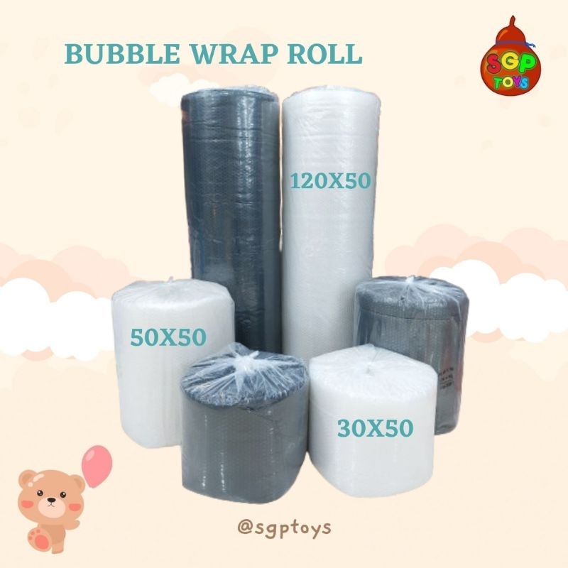 Jual BUBBLE WRAP ROLL (KECIL & TENGAH) / BUBBLE PACKING / BUBBLE WRAP ...