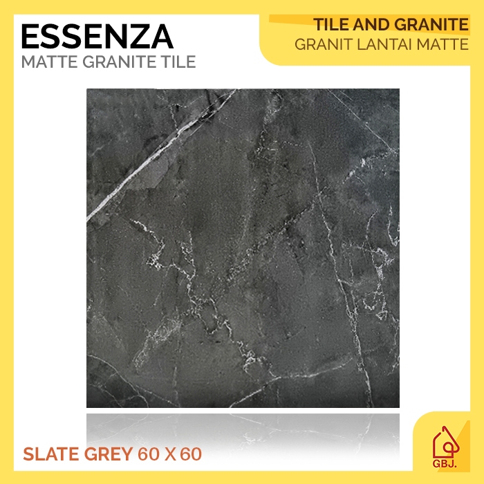 Jual GRANIT ESSENZA 60 X 60 SLATE GREY MATTE / GRANITE TILE KASAR ...