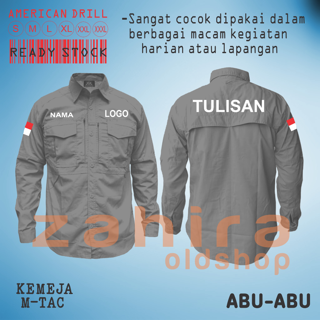 Jual Kemeja Tactical M-TAC Kemeja Tactical Outdoor Kemeja Lapangan ...