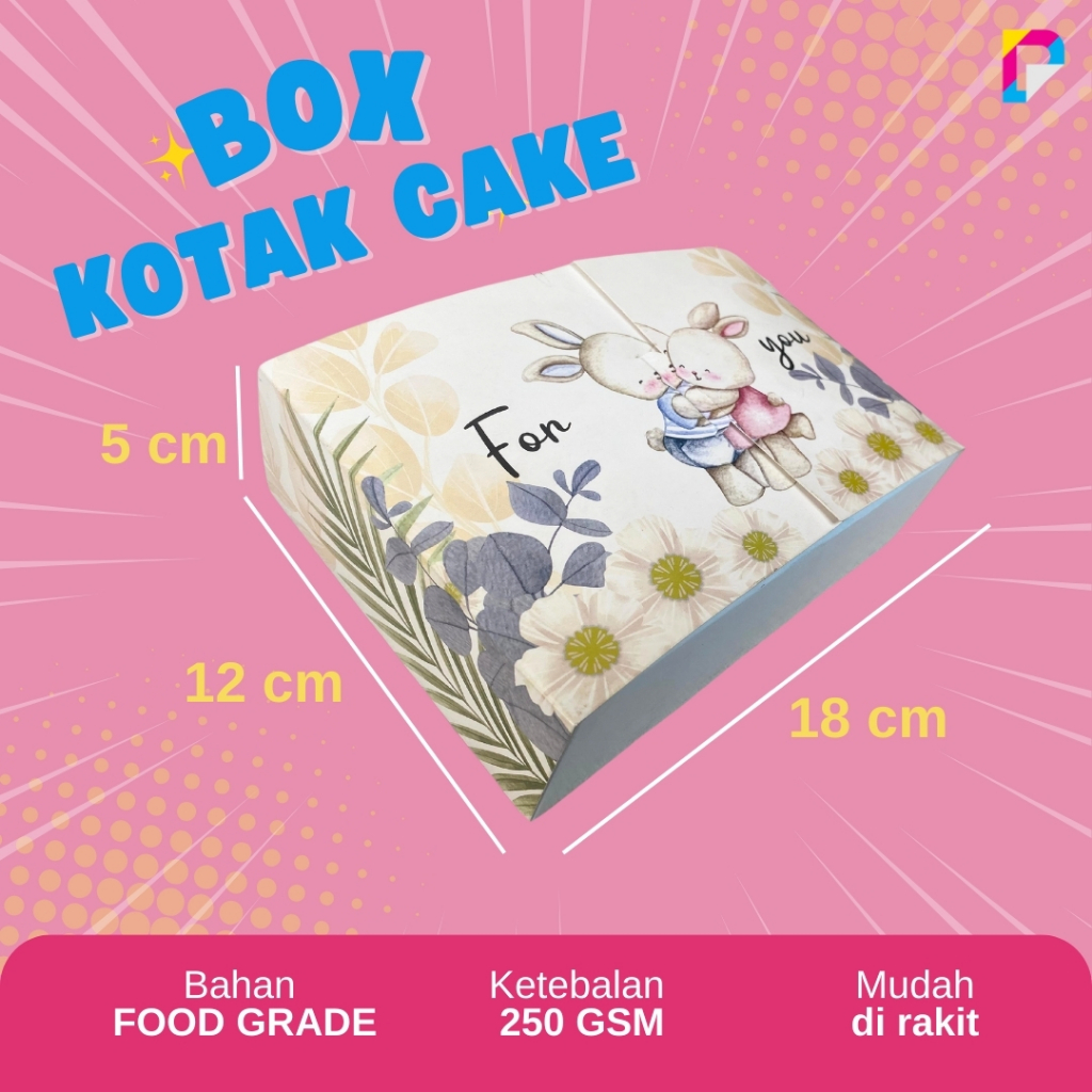 Jual BOX SERBAGUNA KOTAK CAKE MOONCAKE GIFT BOX FOR YOU RABBIT/BOX ...