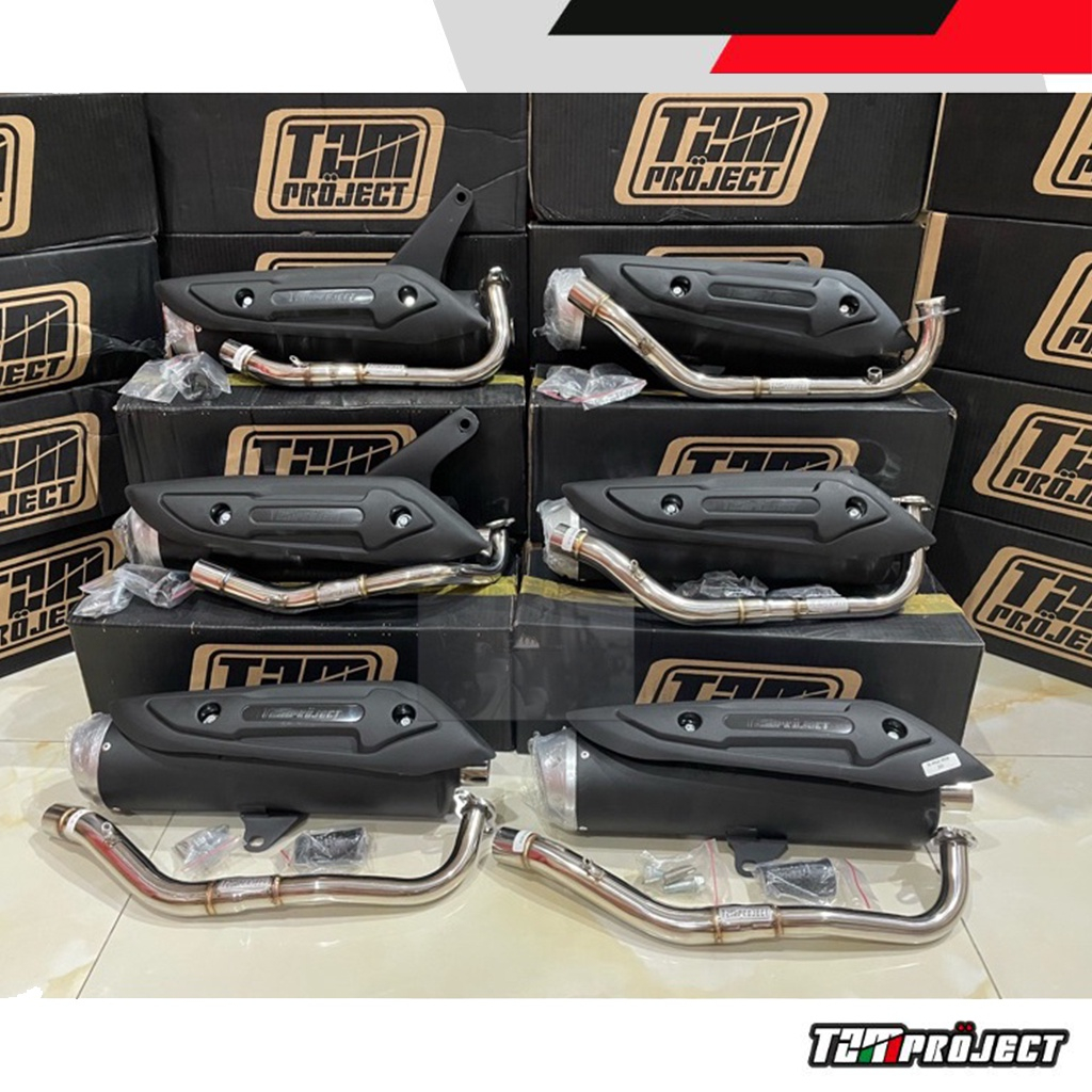 Jual KNALPOT TZM PROJECT ORIGINAL KHUSUS MATIC beat/scoopy/genio/mio ...