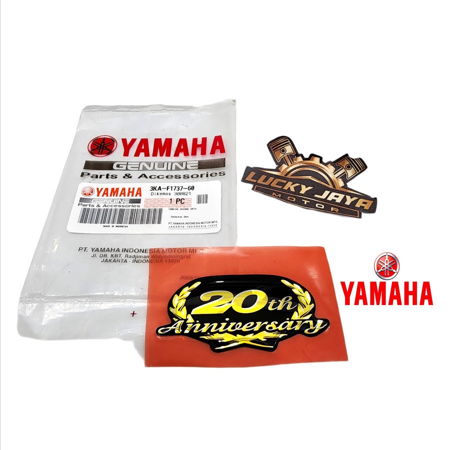 Jual Emblem Dop Dof Aki Rx king Rxk Rxking 20TH Anniversary 2003 Se ...
