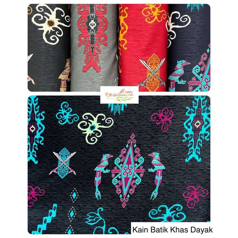 Jual Kain Batik Motif Khas Dayak | Shopee Indonesia