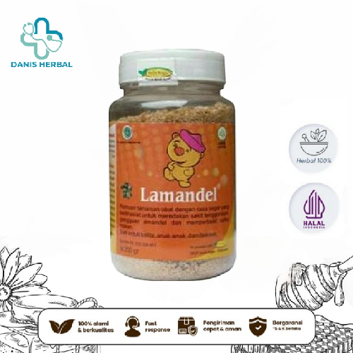 Jual Lamandel Botol Obat Herbal Amandel / Lamandel Bubuk Herbal Amandel ...