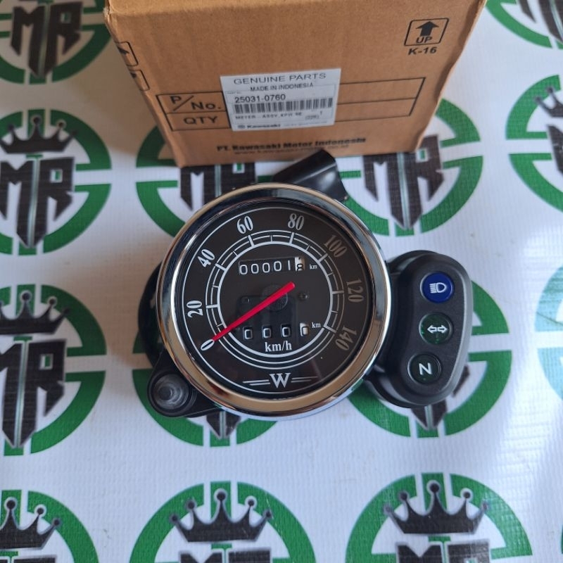 Jual speedometer odometer speedo spido meter assy kawasaki w175 se cafe ...