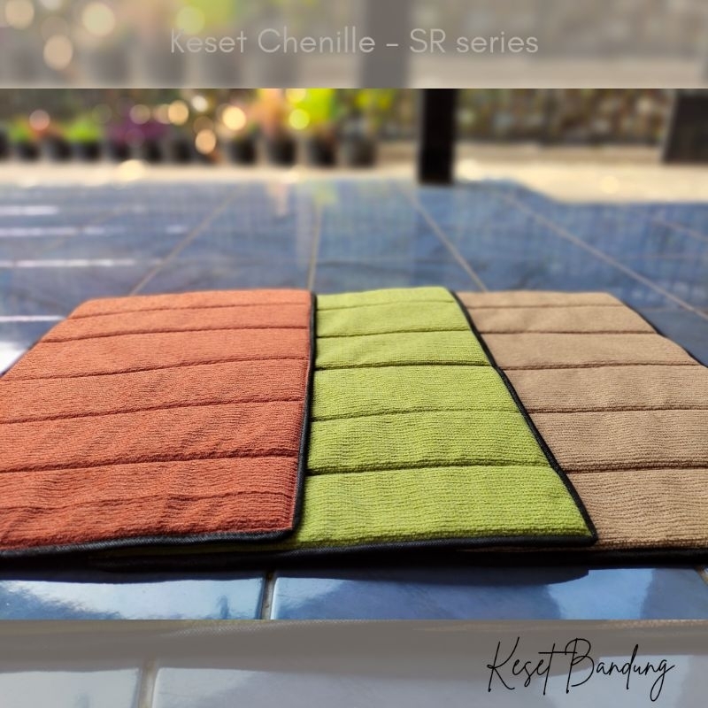 Jual Keset Kain Chenille Anti Slip / Keset Bandung (SR) | Shopee Indonesia