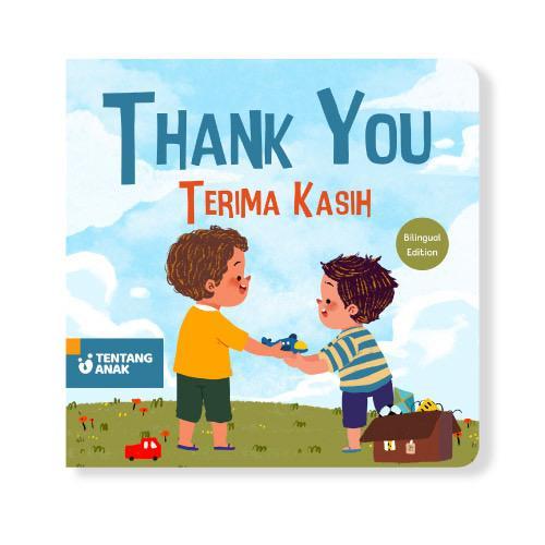 Jual Tentang Anak - Bilingual Board Book Thank You | Terima Kasih ...