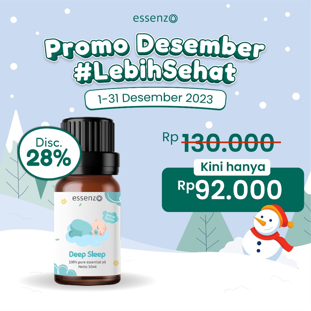 Jual Essenzo Deep Sleep Essential Oil | Shopee Indonesia