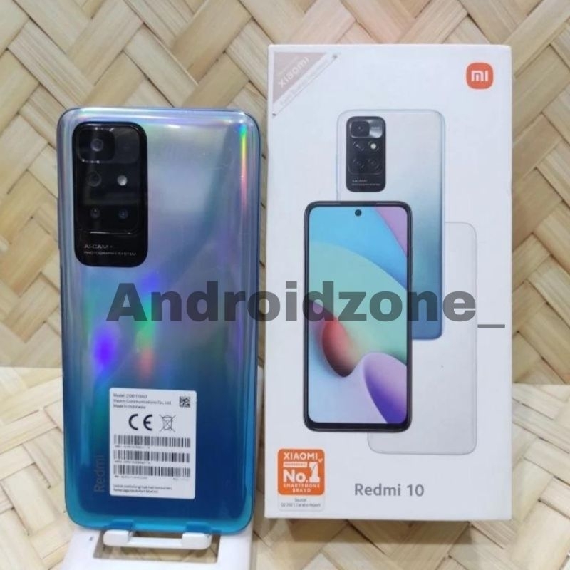 Jual Xiaomi Redmi 10 6/128GB 4/64GB Handphone Second Seken Bekas Fullset Batangan Original ...