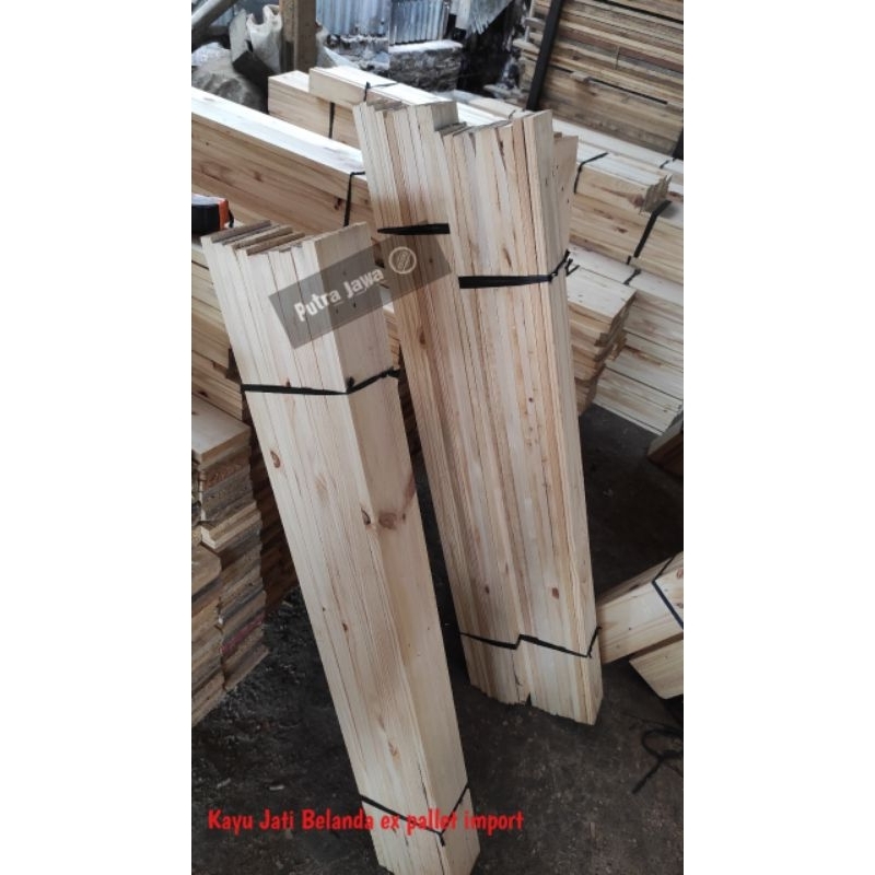 Jual Kayu Jati Belanda Pinus Bekas Pallet Import Sudah Halus Siap Pakai ...
