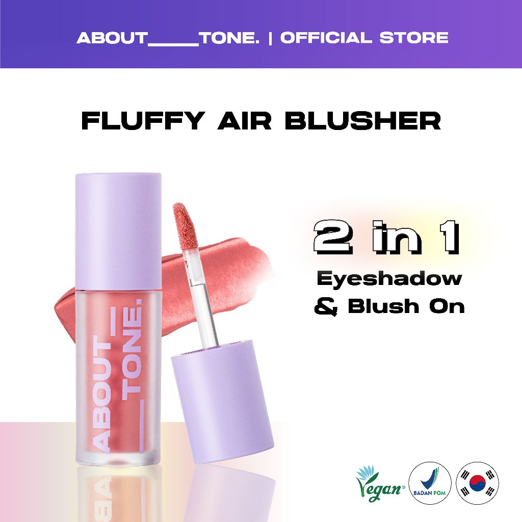 Jual About_Tone Fluffy Air Blusher | Shopee Indonesia