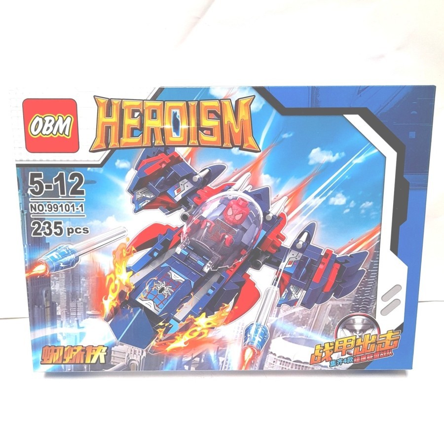 Jual Mainan Anak Block Brick Heroism Avengers Iron Man Hulk OBM 99101 ...