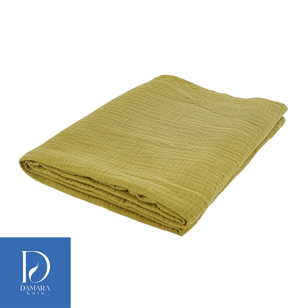 Jual Damara Kain Katun Polos Rosalia Muslin Meteran | Shopee Indonesia