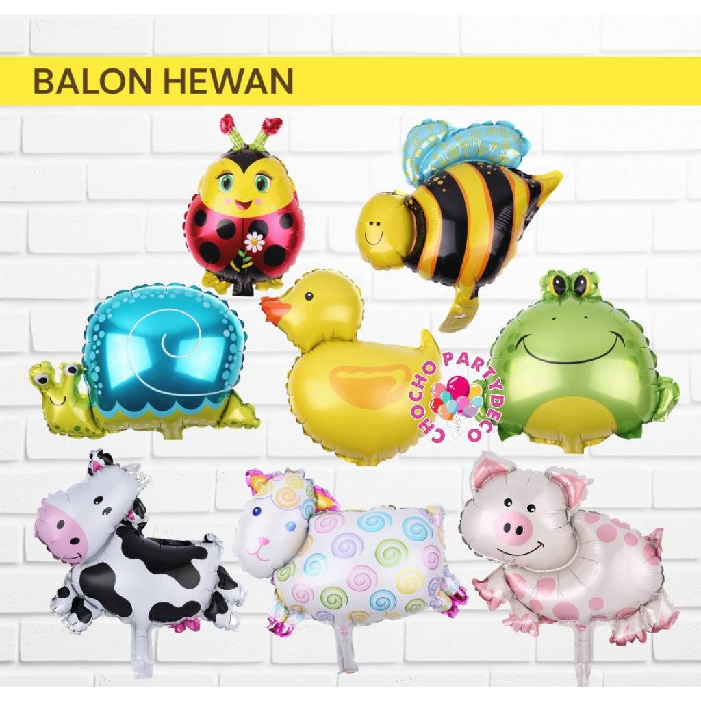 Jual Balon Domba - Balon Sapi - balon lebah - balon bebek | Shopee ...