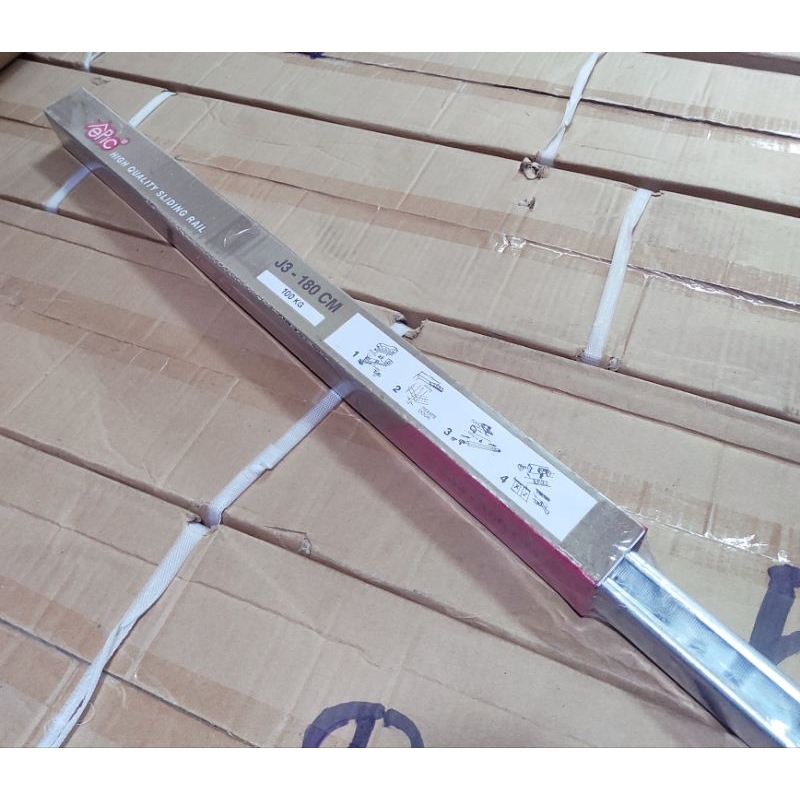 Jual rel pintu sliding 180 cm / rel pintu dorong / rell pintu geser J3 ...
