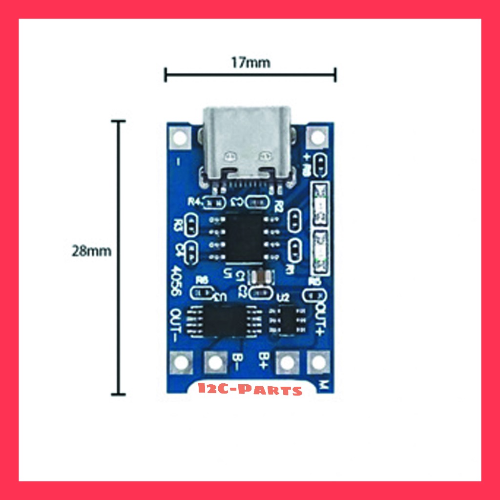 Jual TP4056 1A 5V to Lithium Battery Charging Modul Cas Baterai USB ...