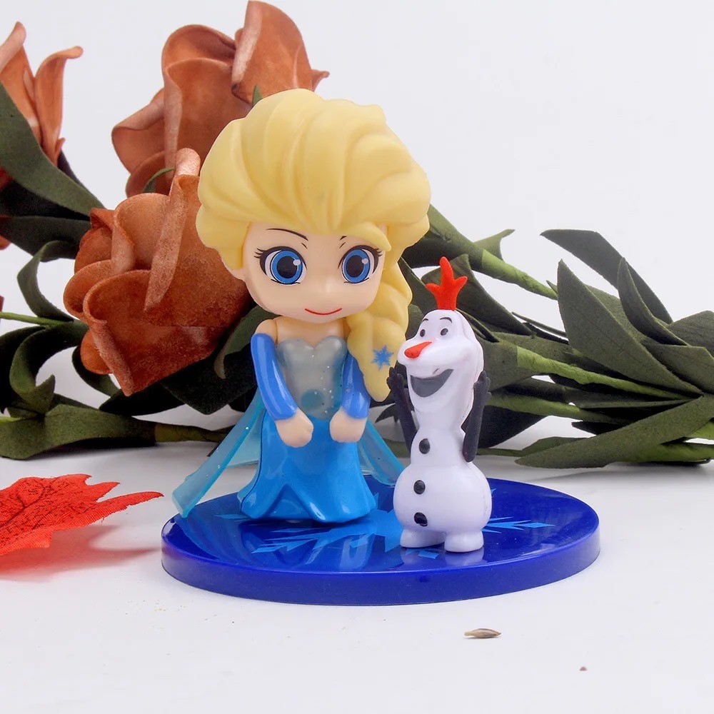 Jual |J.A| PAJANGAN KUE ULANG TAHUN FROZEN ELSA & OLAF / HIASAN KUE ...