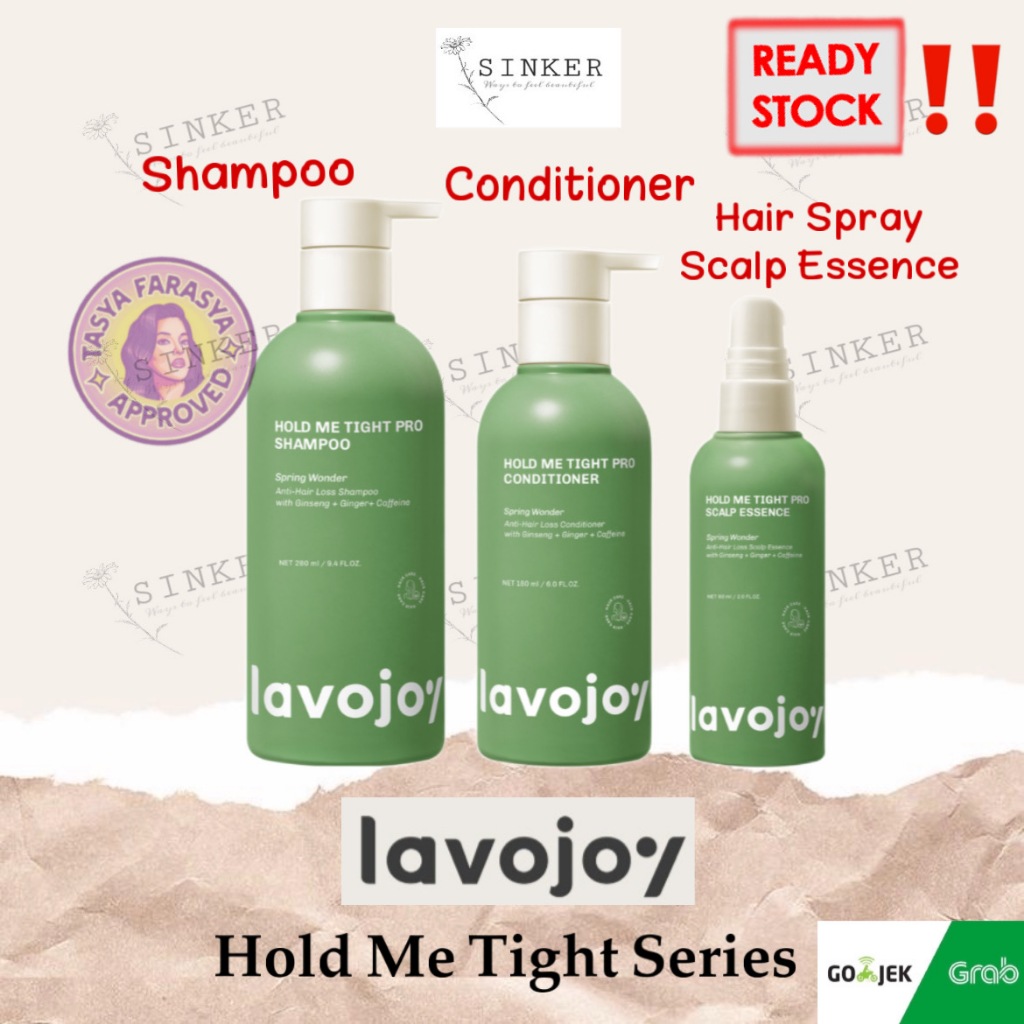 Jual Lavojoy Hold Me Tight Pro Shampoo Conditioner Spring Wonder Anti ...