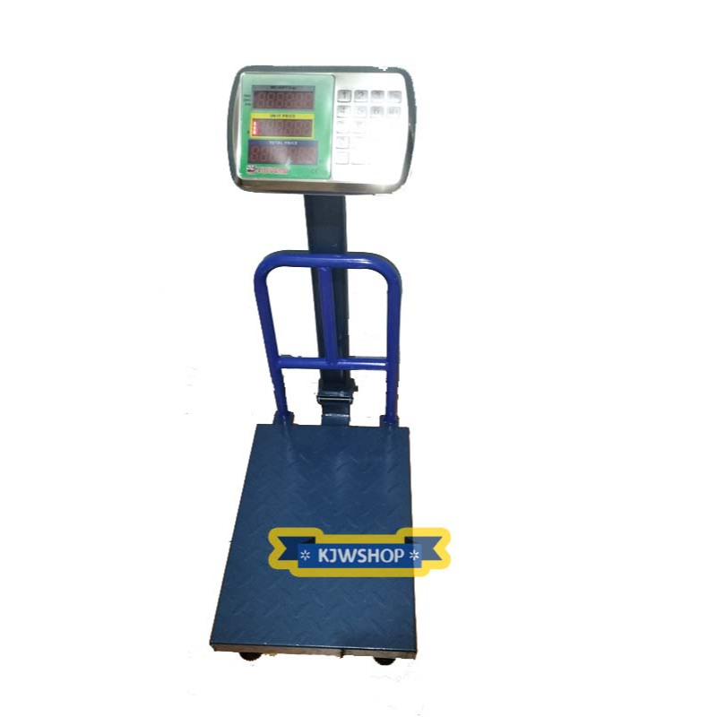 Jual Timbangan Duduk Lantai Barang Paket Digital 100 kg LED Display Cordles Timbangan Paket ...