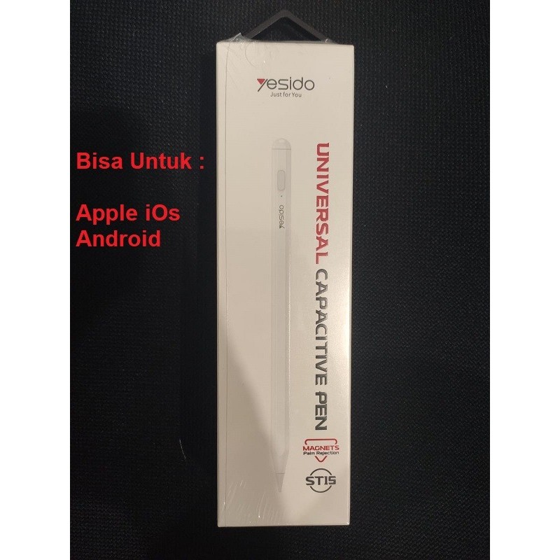 Jual YESIDO Universal Capacitive Pen Stylus ST15 for Apple iOs Android ...
