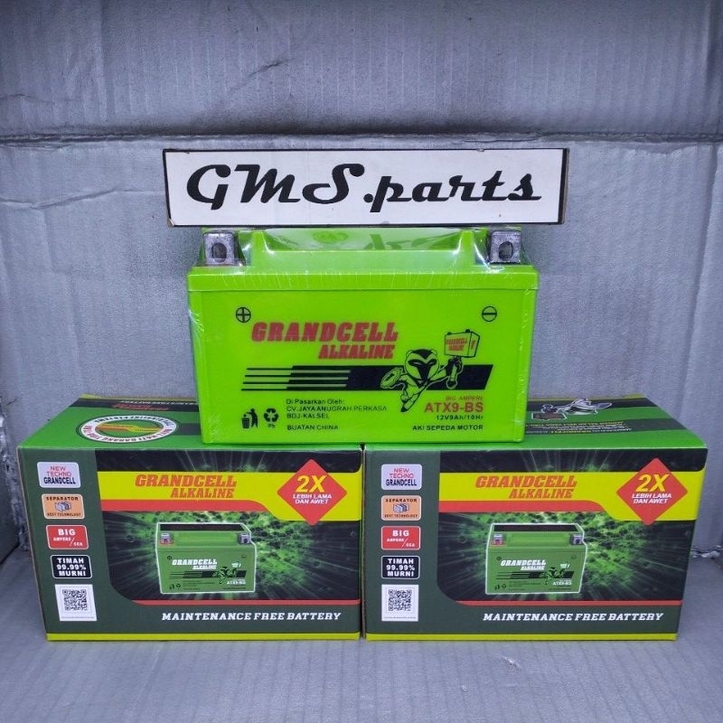 Jual AKI ALKALINE NINJA 250 4T, ZX25R, Z 250, SUZUKI INAZUMA ORIGINALL ...