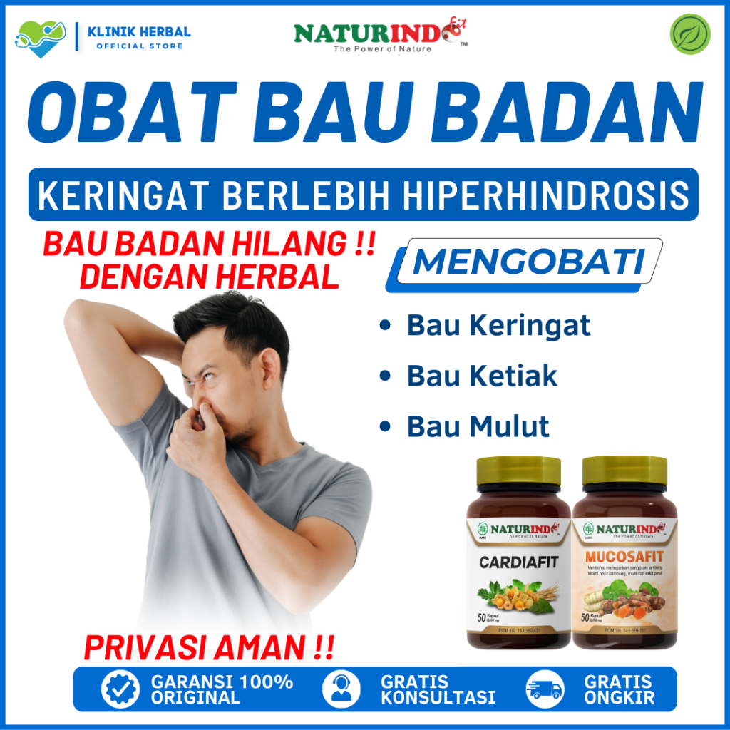 Jual Obat Bau Badan Keringat Berlebih Bau Ketiak Tak Sedap ...
