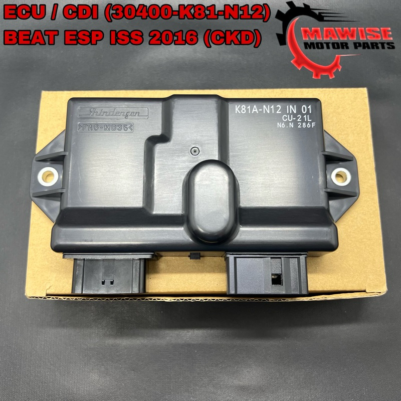 Jual ECU CDI 30400-K81-N12 BEAT ESP ISS 2016 (CKD) | Shopee Indonesia