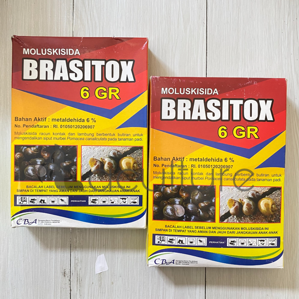 Jual Moluskisida BRASITOX 6 GR 250 gram Racun Siput Anti Keong Bekicot ... Jual Moluskisida BRASITOX 6 GR 250 gram Racun Siput Anti Keong Bekicot ...