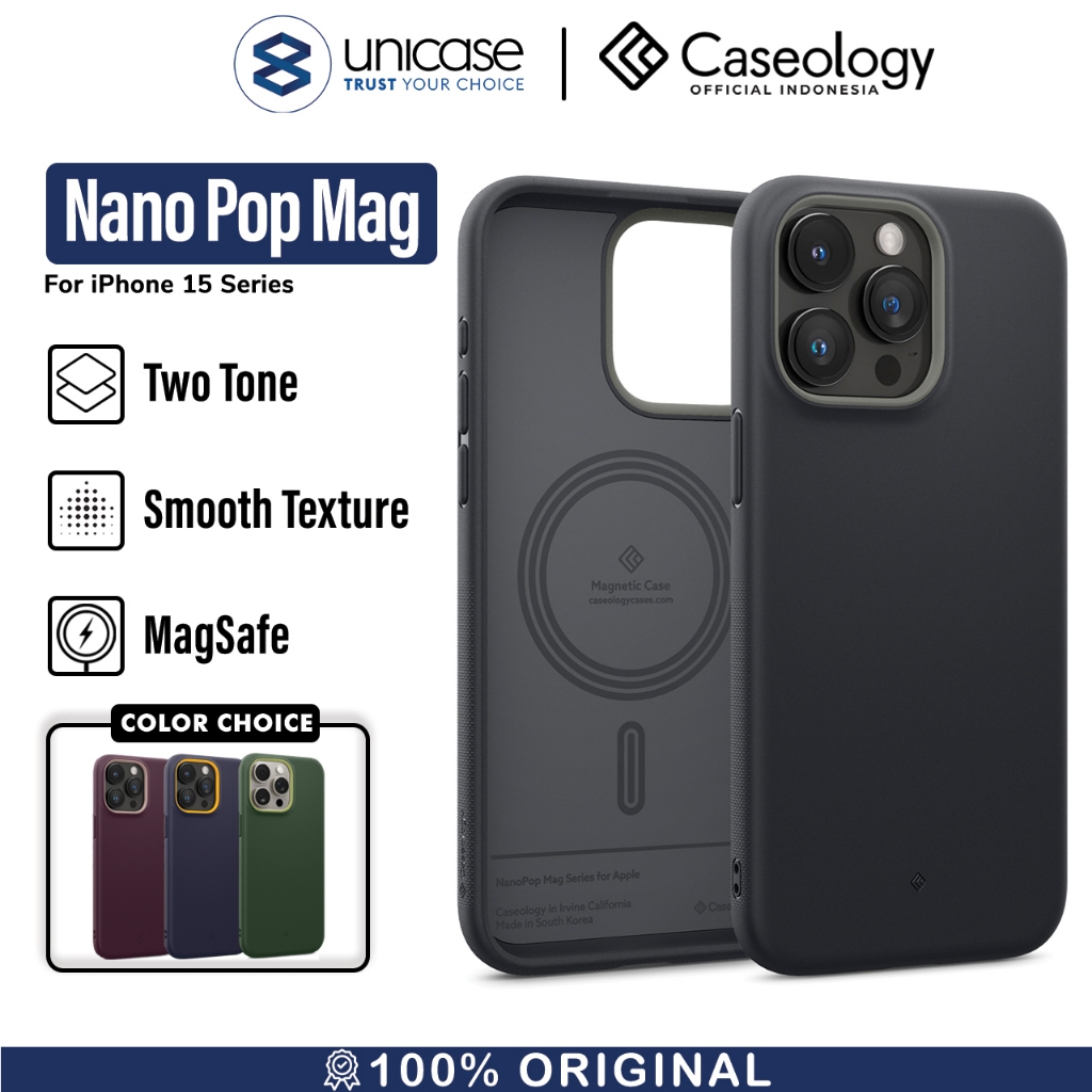 Jual Case iPhone 15 Pro Max Plus Caseology by Spigen Nano Pop MagSafe ...
