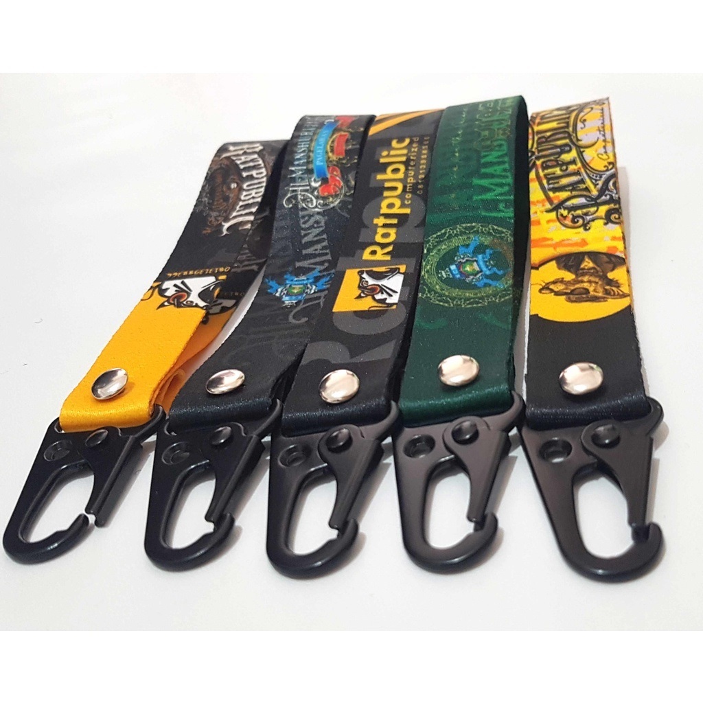 Jual GANTUNGAN KUNCI LANYARD / STRAP GANCI CANTELAN BESI SNAPHOOK ...
