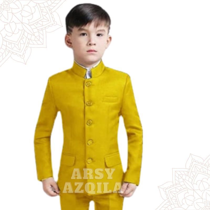 Jual Jas Anak Model Mandarin atasan aja Usia 2 - 13 Tahun Jas Koko Anak ...