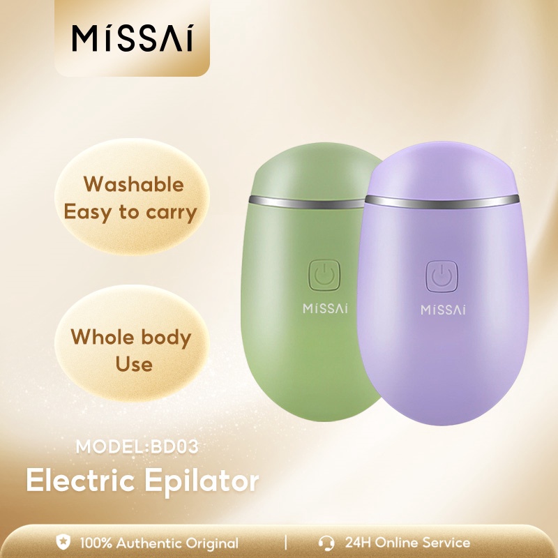 Jual 12.12 Missai Alat mencukur Mini Lady Shaver / Pencukur Bulu kaki ...