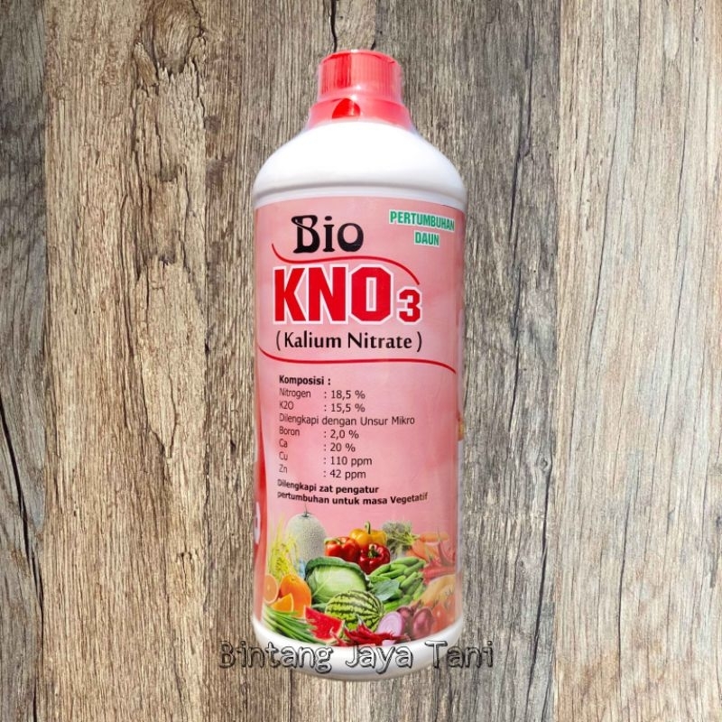 Jual BIO KNO3 kalium Nitrate / PERTUMBUHAN DAUN 1 LITER / DILENGKAPI ...