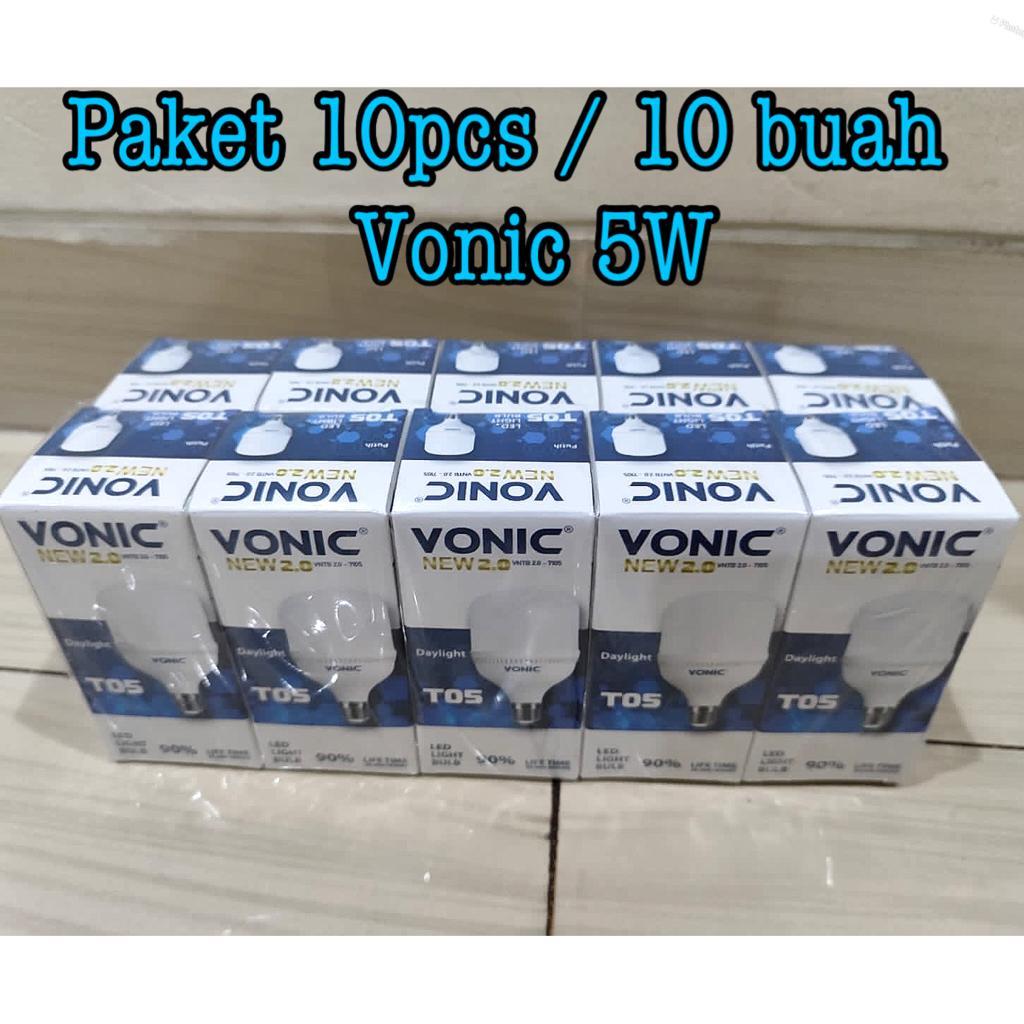 Jual Lampu LED Putih VONIC Bohlam LEDLampu Bohlam Vonic LED 5 W 10 W 15 W 20 W 30 W 10PCS ...