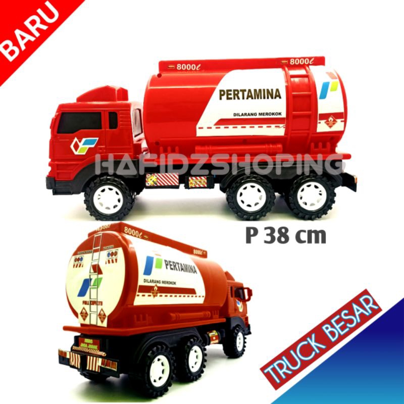Jual Mainan Truck Tangki Pertamina JSp Roda 6 | Shopee Indonesia