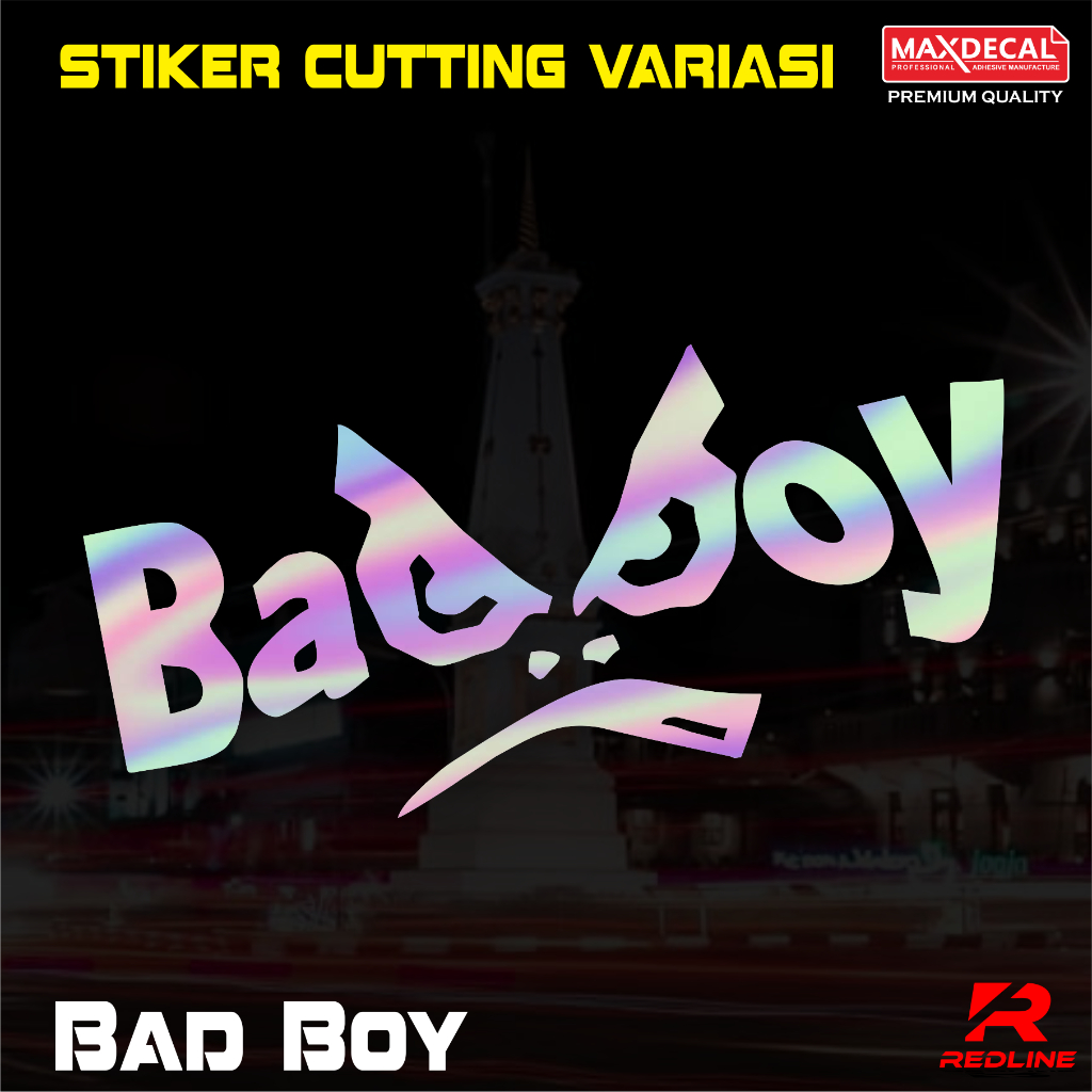 Jual STIKER BAD BOY CUTTING STICKER MOTOR | Shopee Indonesia