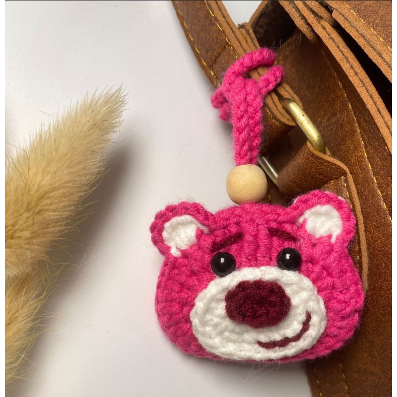 Jual Crochet Lotso Mini Pouch Gantungan Kunci Lotso Rajut | Shopee ...