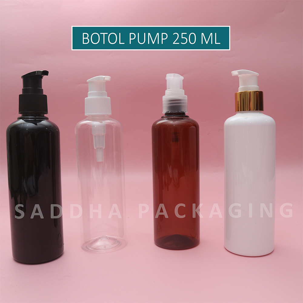 Jual Botol Pump Lotion 250ml PET / Botol Sabun 250 ml / Botol Shampoo / BOTOL ISI ULANG / BOTOL ...