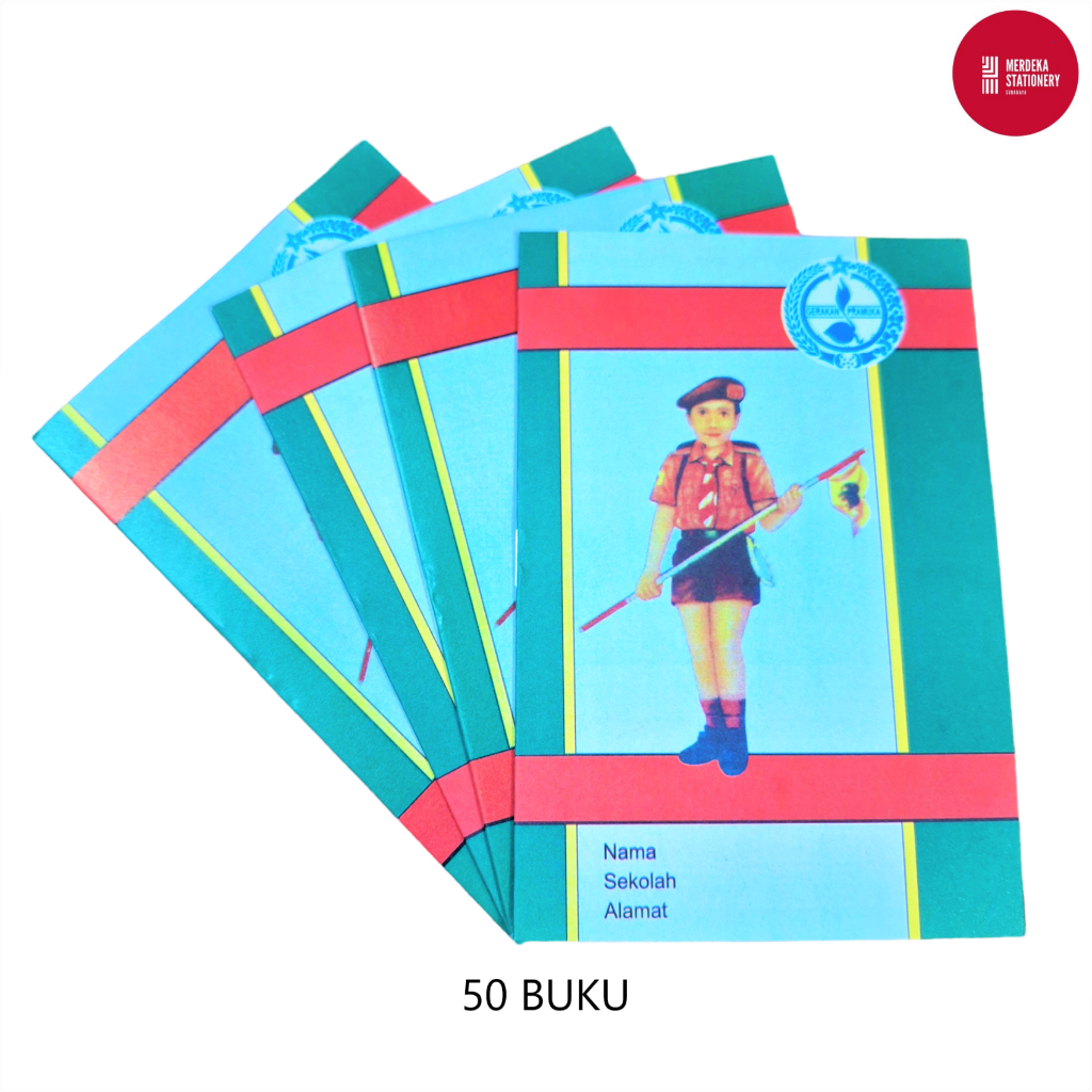 Jual (ISI 50)Notes/Note/Buku/Catatan Pramuka Besar 10 Lembar 10x14,7 cm ...