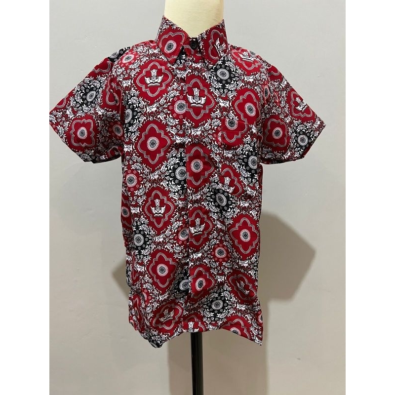 Jual Seragam Batik SD (Sekolah Dasar) Tunas Harapan Merah Nasional ...