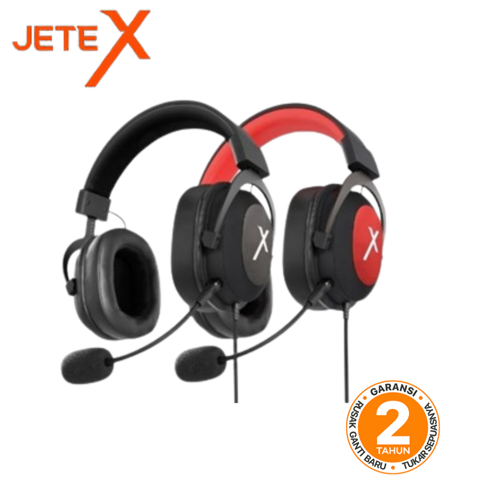 Jual JETE X P1 Headset Gaming Headphone Wired Pro JETEX Garansi 2 Tahun ...