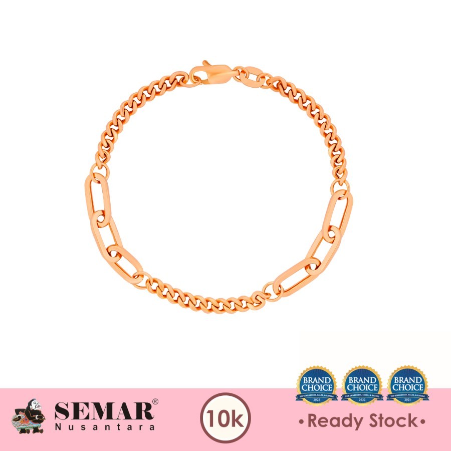 Jual Gelang Emas Casey Lorenzo Chain Gold 10K Semar Nusantara | Shopee ...