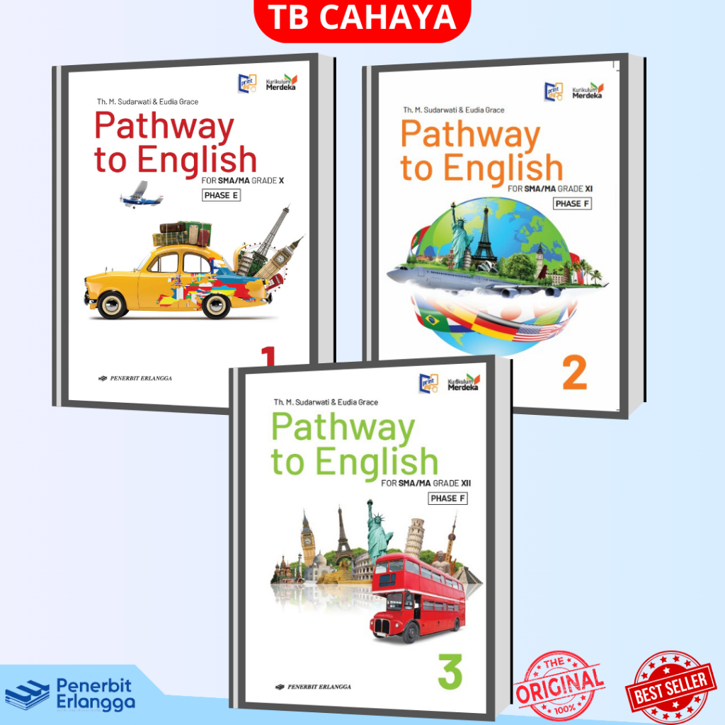 Jual PATHWAY TO ENGLISH SMA KELAS 10 11 12 GRADE X XI XII KURIKULUM MERDEKA REV 2022 ERLANGGA ...