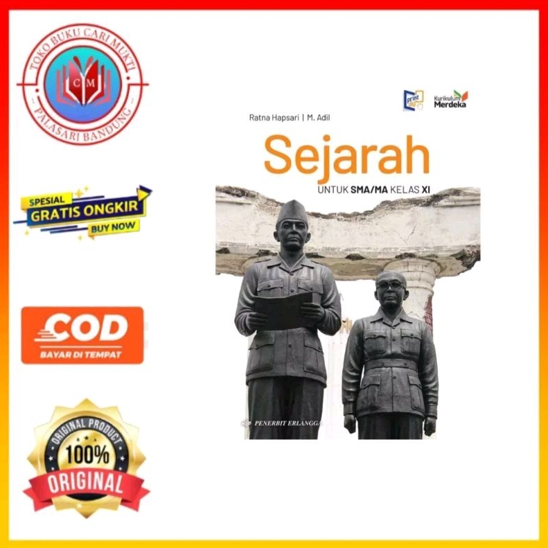 Jual Erlangga Buku Sejarah Untuk SMA/MA Kelas 11 Kurikulum Merdeka | Shopee Indonesia