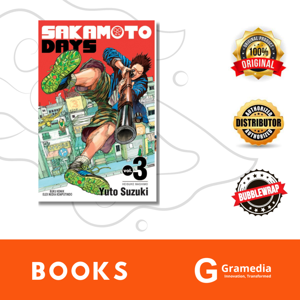 Jual Gramedia Sukabumi - Sakamoto Days 03 (Yuto Suzuki) | Shopee Indonesia