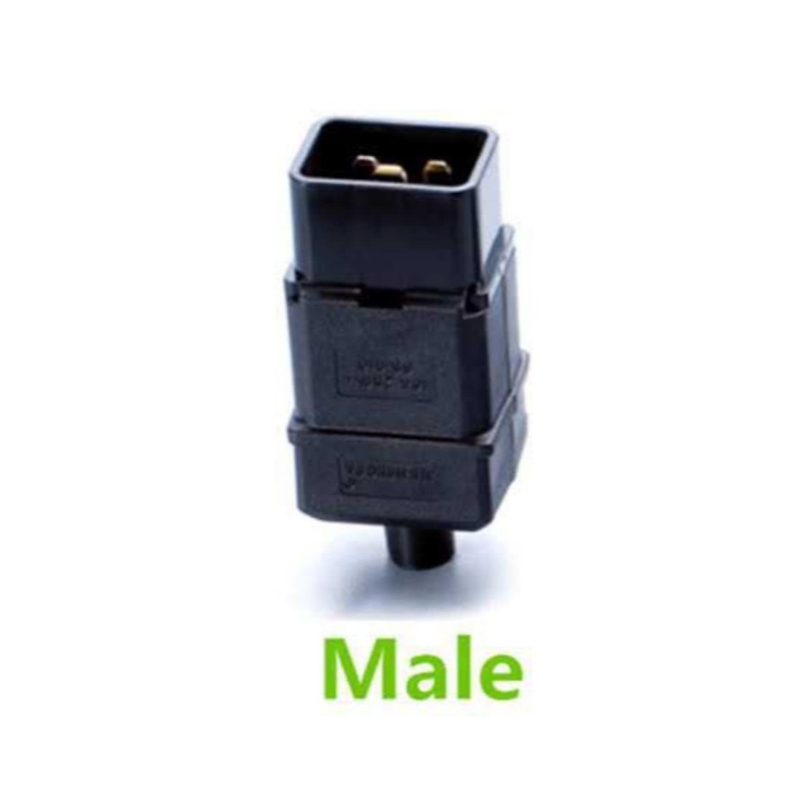 Jual Socket C20 Male for AC UPS 16A 250V | Shopee Indonesia